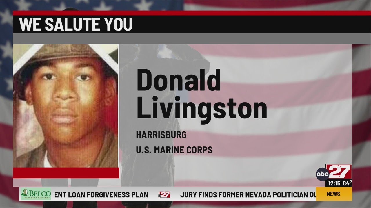 We Salute You: Donald Livingston - YouTube