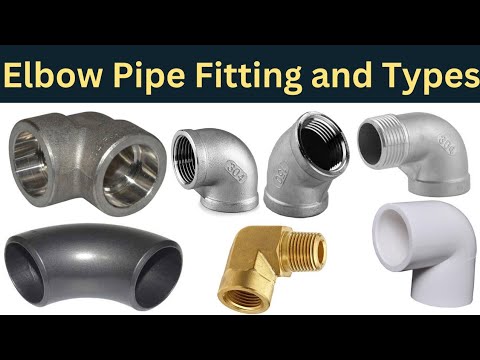 Elbow in Piping | types of elbow | long radius elbow | short radius ...