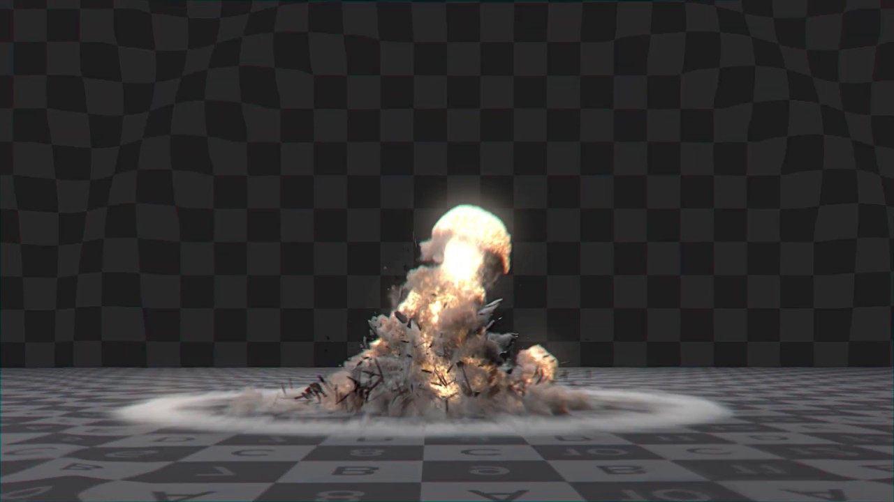 Pyro FX Explosion simulation - Houdini 17.5 - YouTube
