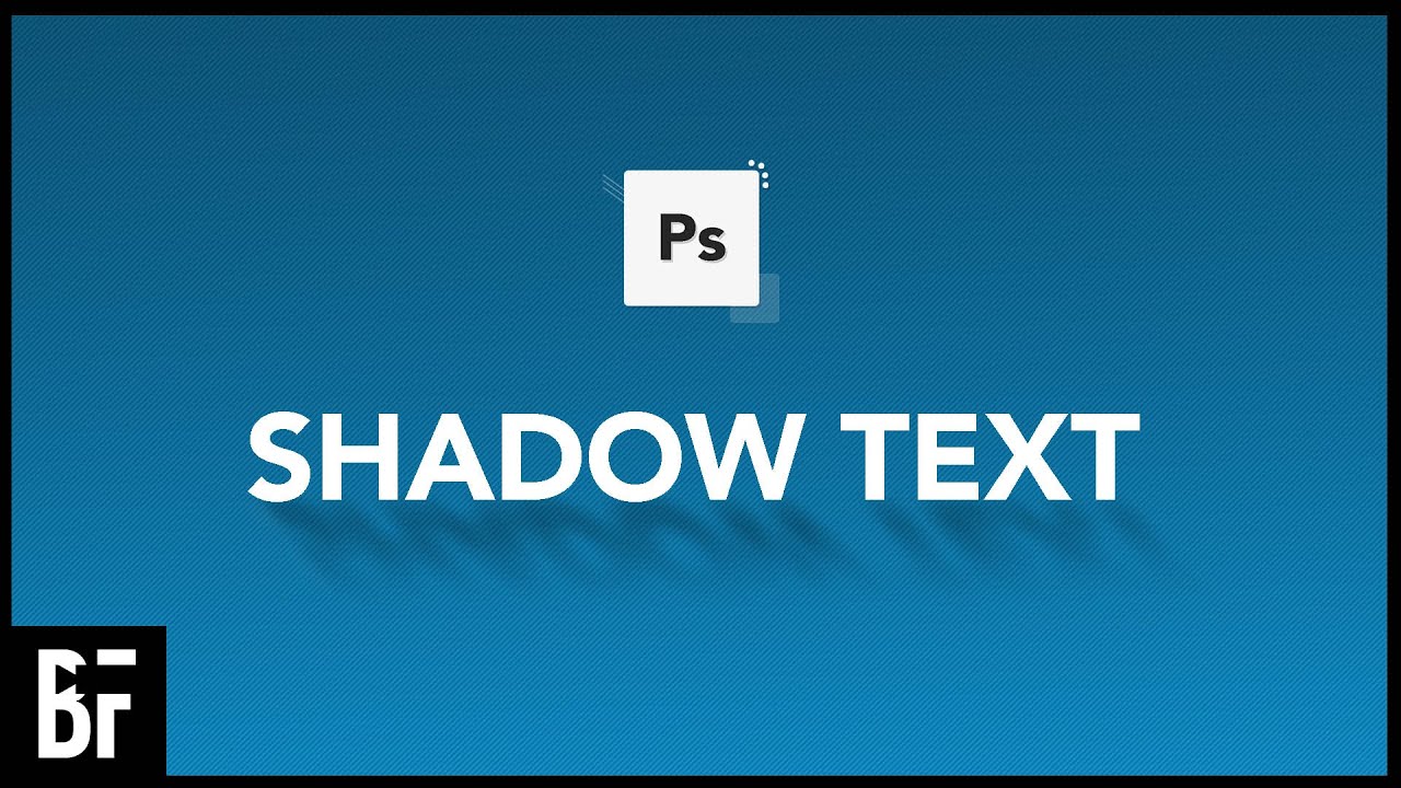 Create A Text Shadow In Photoshop YouTube create-a-text-shadow-in-photoshop-youtube