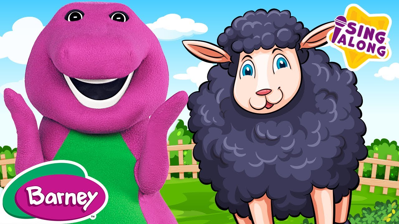 Baa Baa Black Sheep | Barney Nursery Rhymes and Kids Songs - YouTube