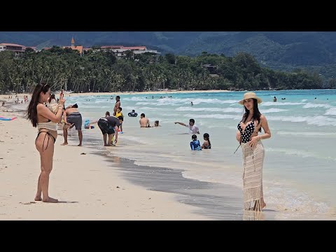 Boracay island on Thursday 10:30AM June 25, 2026 | Beach Walking Tour #boracay #philippines #travel 