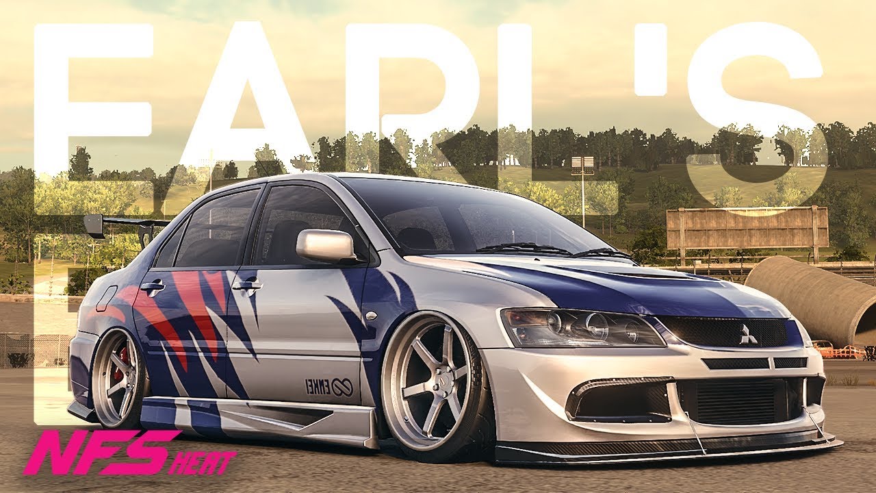NEED FOR SPEED HEAT - EARLS EVO 8 (Icon Car Wrap Timelapse) - YouTube