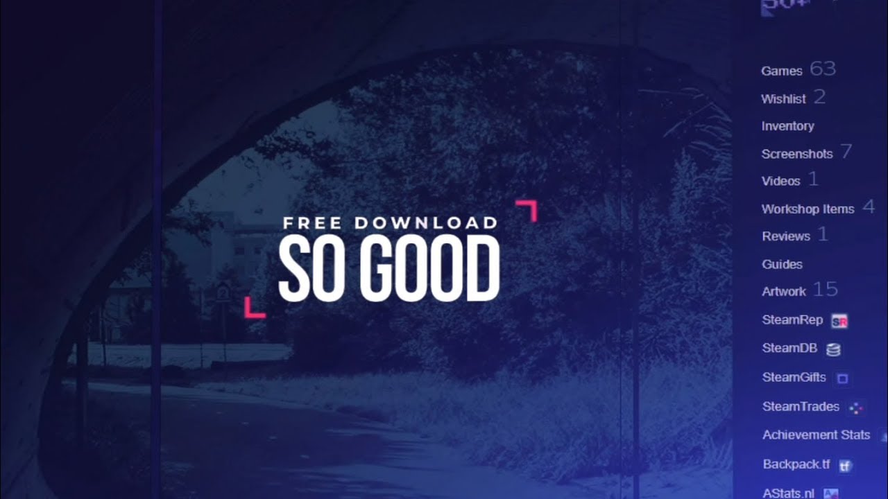 FREE STEAM ARTWORK TEMPLATE #19 | After Effects | KKCA - YouTube