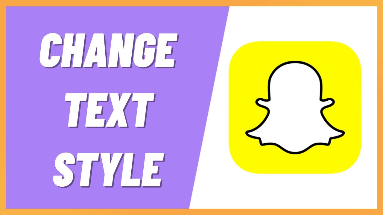 How To Change Text Style On Snapchat YouTube How To Change Text Style On Snapchat YouTube