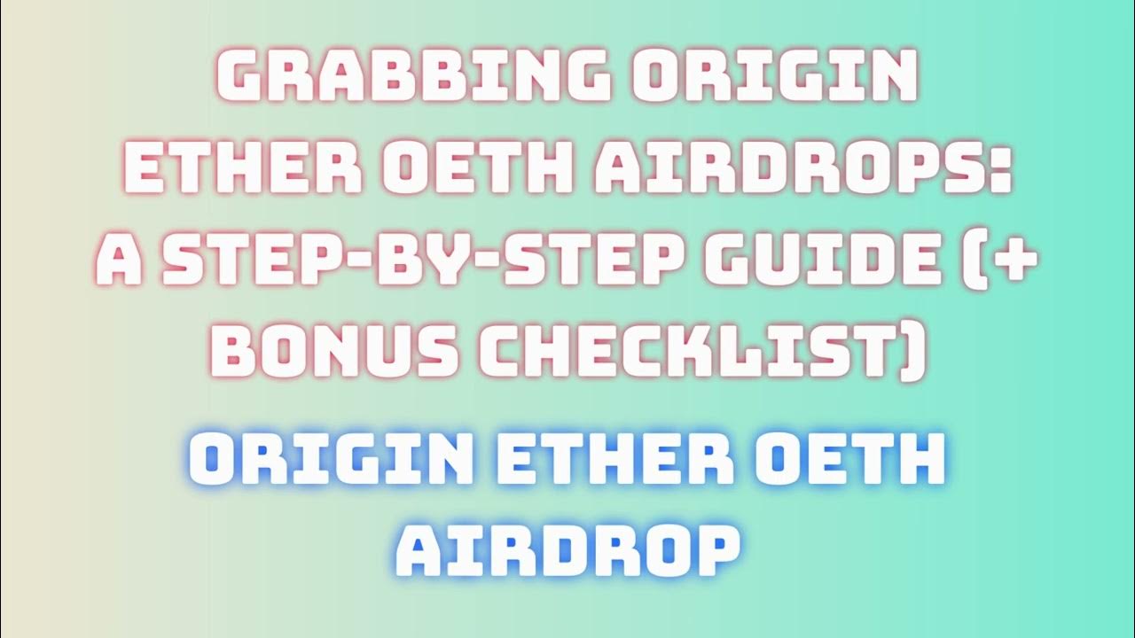 Claim Free Origin Ether OETH Airdrop | Learn How to Swap or Sell Origin Ether OETH Airdrop - YouTube