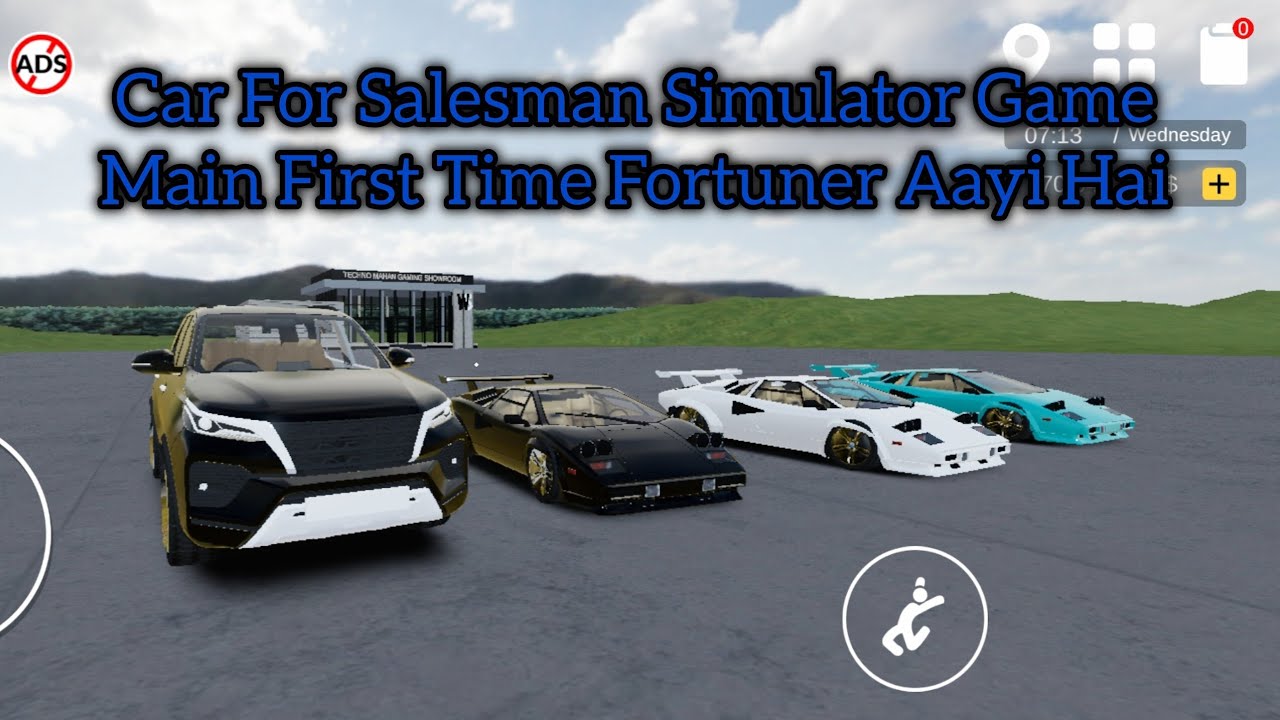 CAR FOR SALESMAN SIMULATOR GAME MAIN FIRST' TIME FORTUNER AAYI # ...