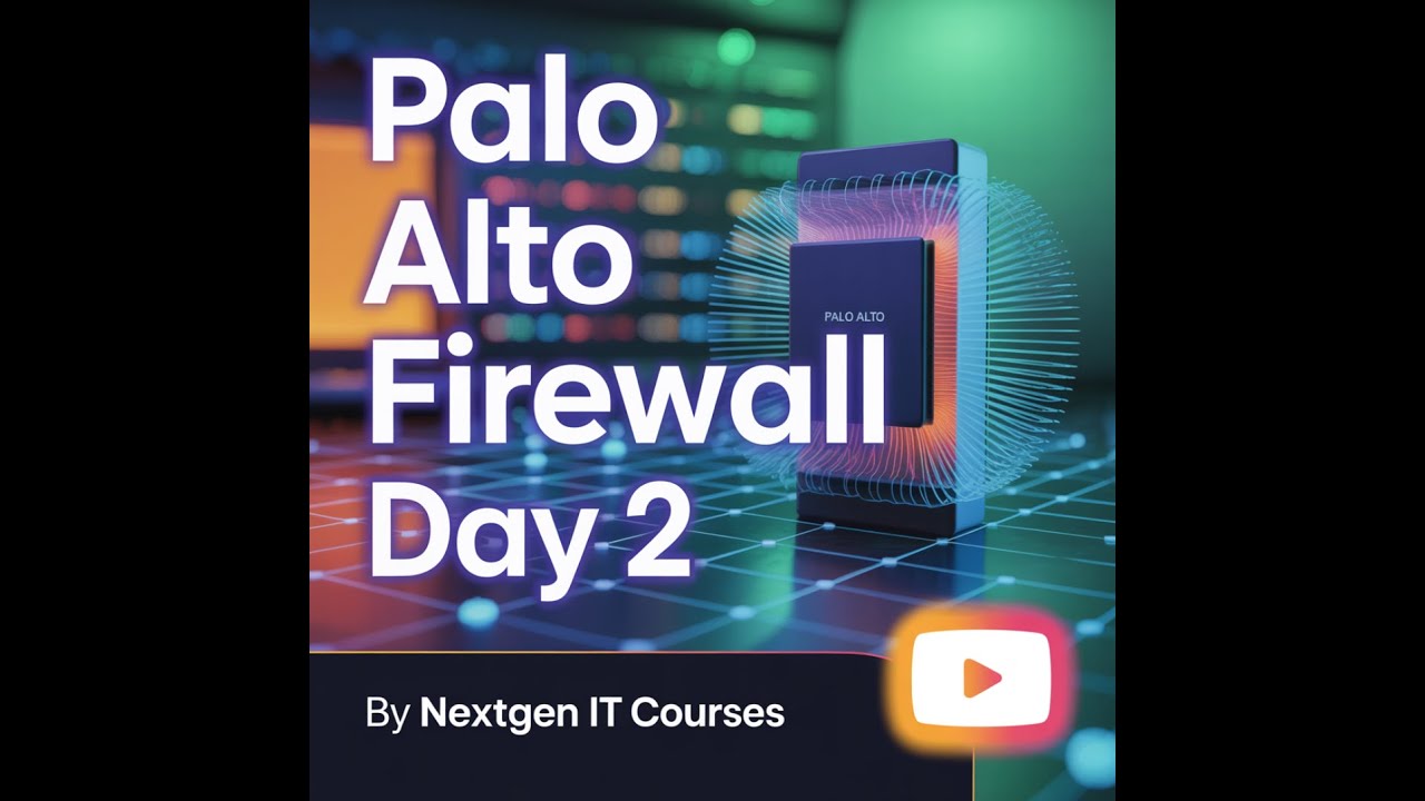 Palo Alto Firewall Day 2 | Real-Time Security Lab | Network Security ...
