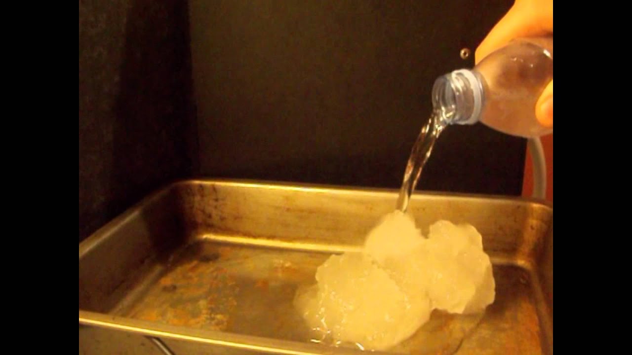Supercooled Water - Ice Mountain - YouTube