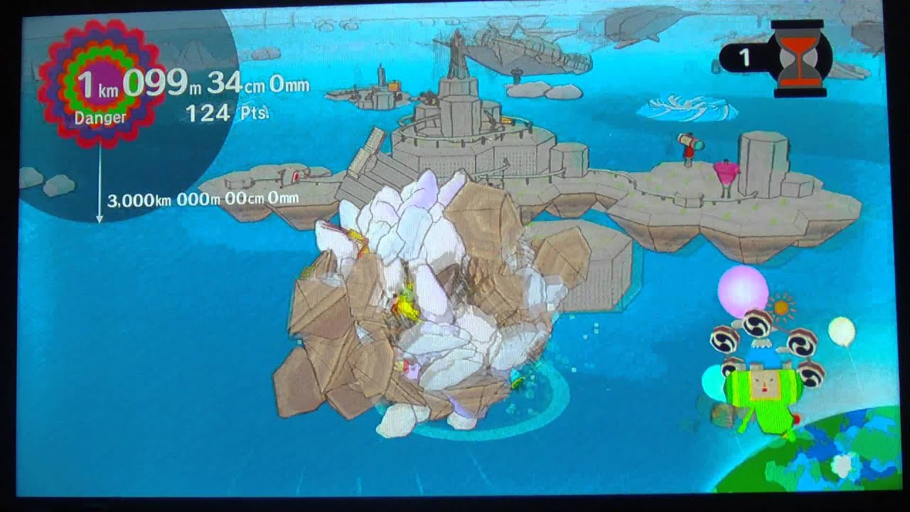 Katamari Forever - Make a Star Danger Drive Mode - All Cousins - YouTube