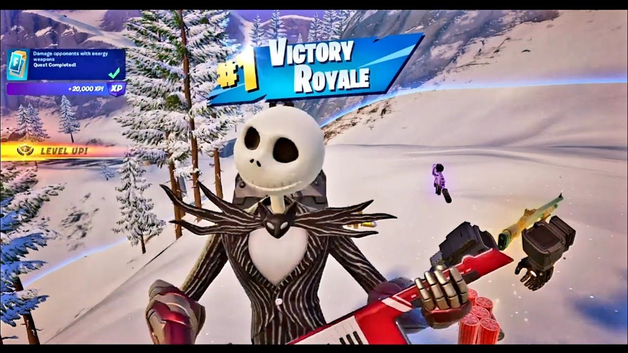 FORTNITE "The Nightmare Before Christmas" BATTLE ROYALE Halloween ...