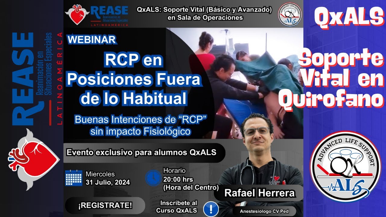 RCP Posiciones Fuera de lo Habitual Intraoperatorio (Reanimación en Situaciones Especiales REASE ...