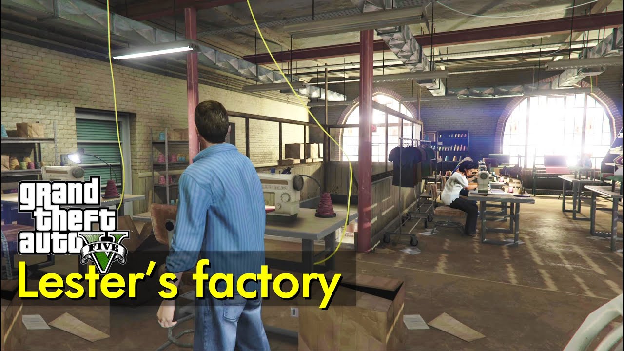 Lester's factory (Darnell Bros.) | GTA V - YouTube