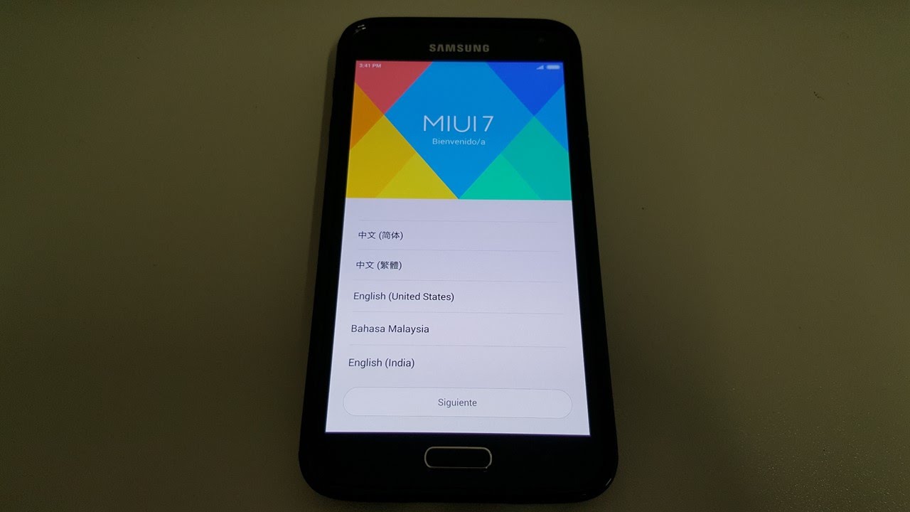 ROM MIUI V7 v6.5.27 PARA SAMSUNG S5 G900F/T/m/I - YouTube