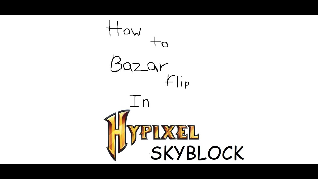 How to bazaar flip in Hypixel Skyblock - YouTube