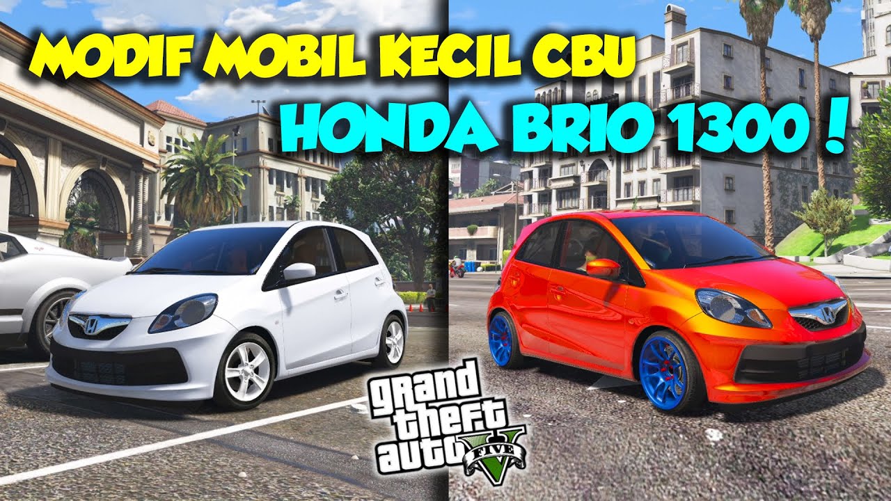SULTAN UPIN IPIN MODIF HONDA BRIO JADI MOBIL BALAP TERKENCANG DUNIA GTA ...