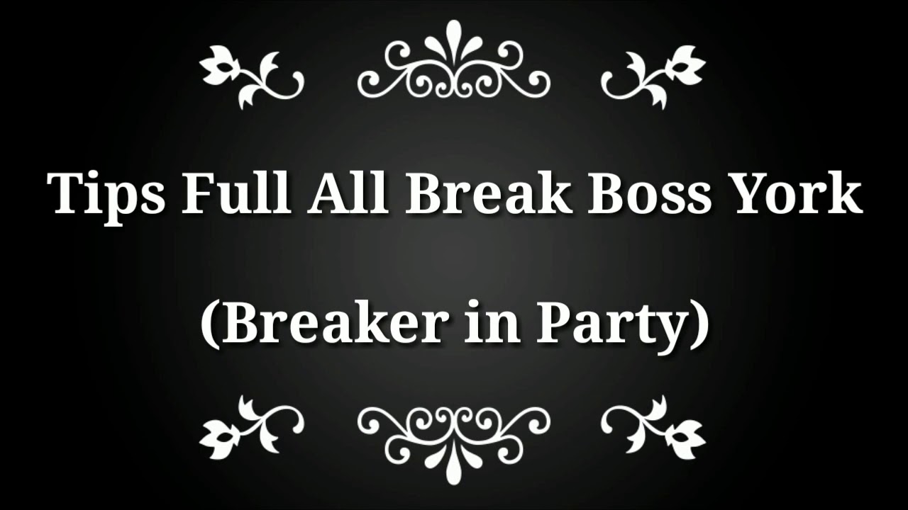 Toram Online - Tips: Combo easy Full Break boss York - YouTube