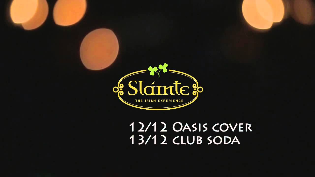 Vídeo agenda de Dezembro - Sláinte Irish Pub - YouTube