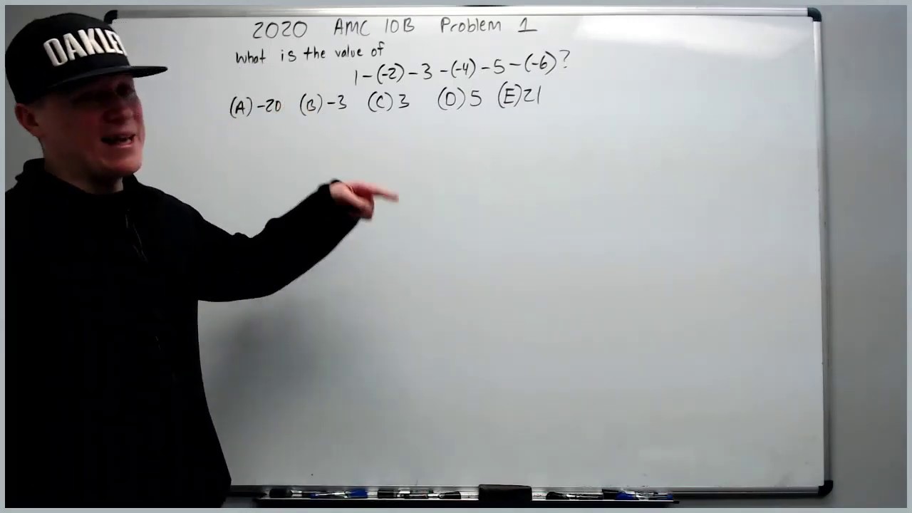 2020 AMC 10 B Problems 1 Thru 5 Rapid Fire YouTube 2020-amc-10-b-problems-1-thru-5-rapid-fire-youtube