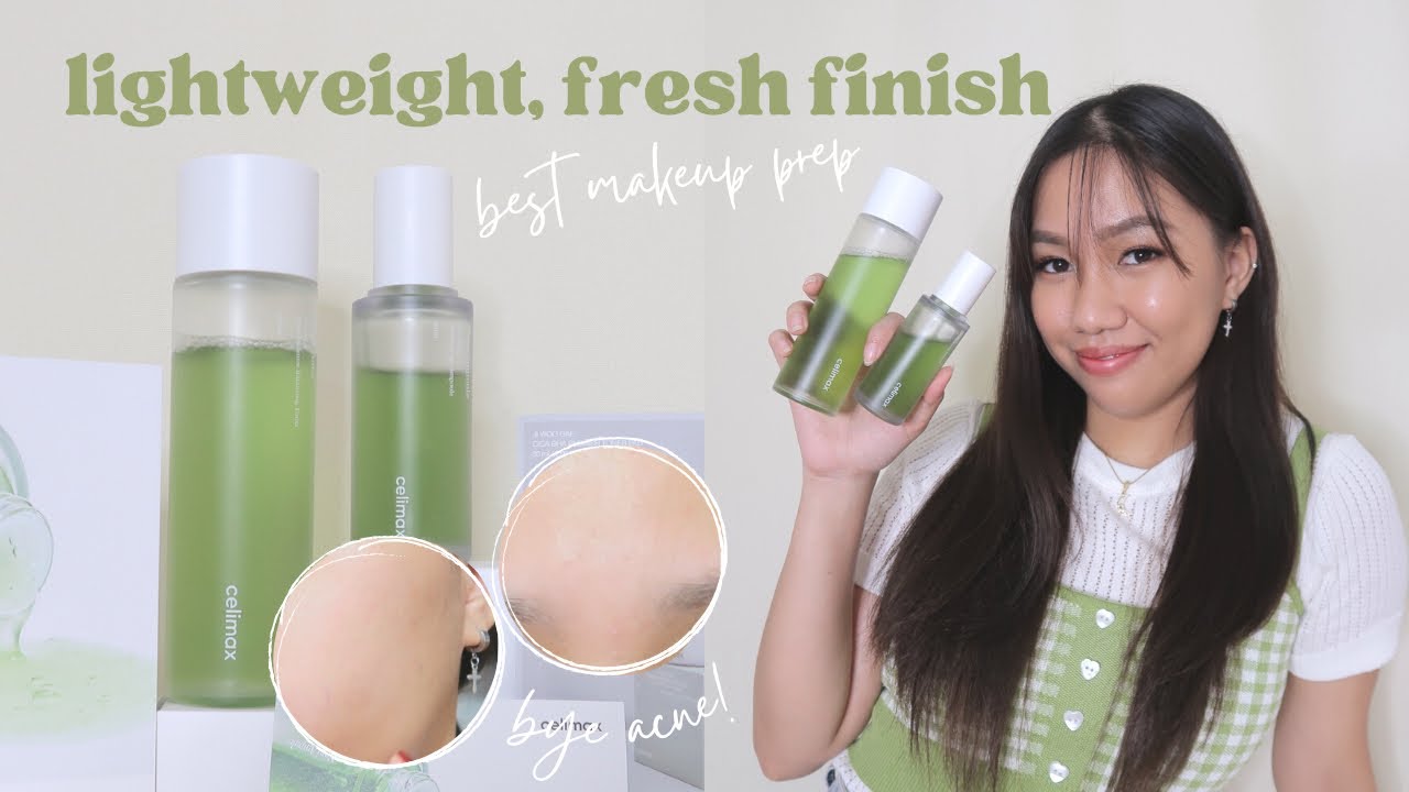 Fresh Finish Skincare + Best Makeup Prep | Celimax Noni Energy Duo ...
