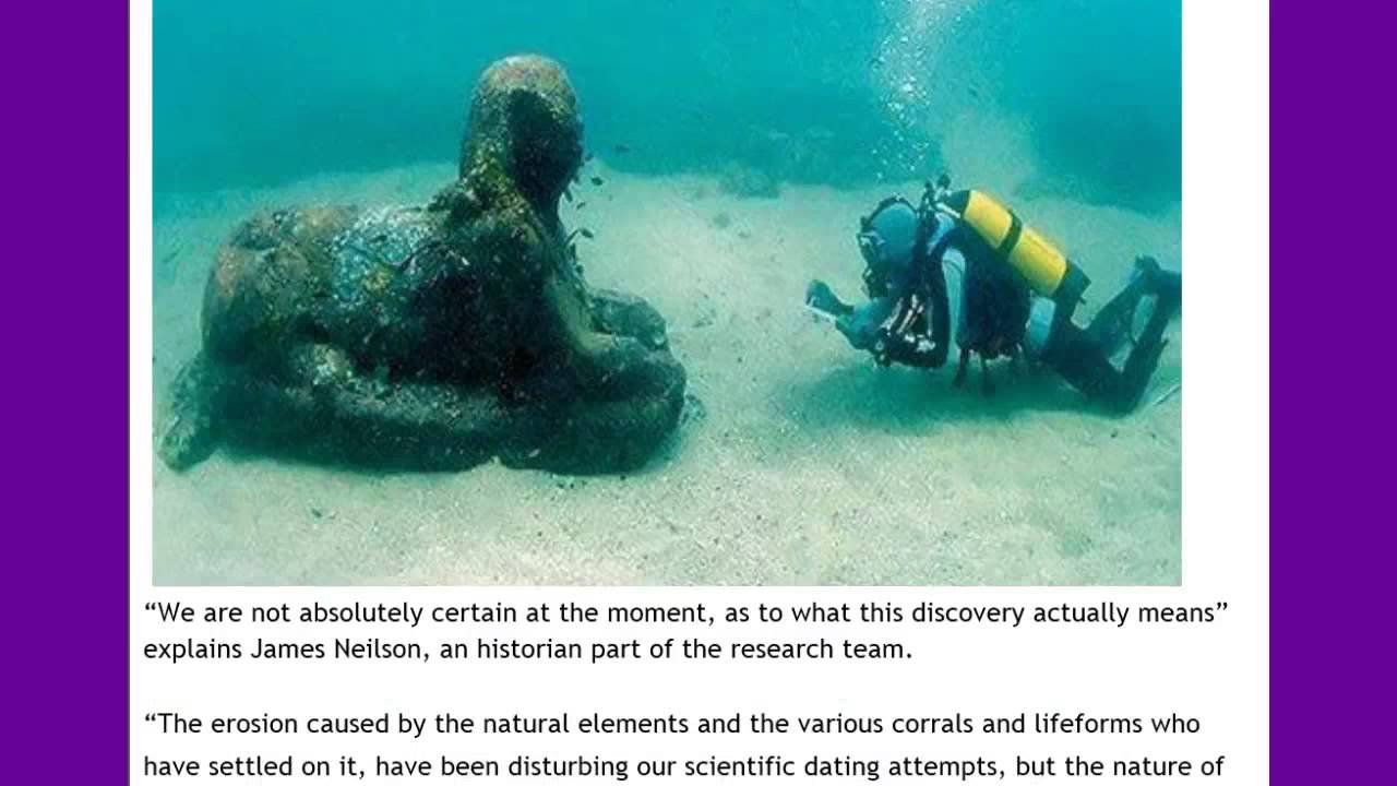 Sunken Sphinx Found in Bahamas - YouTube