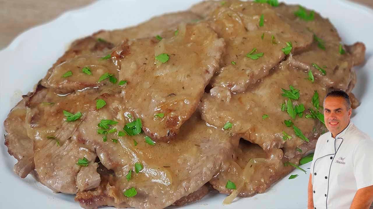 La receta de Escalope de ternera al limon mas facil, rapida y rica del ...