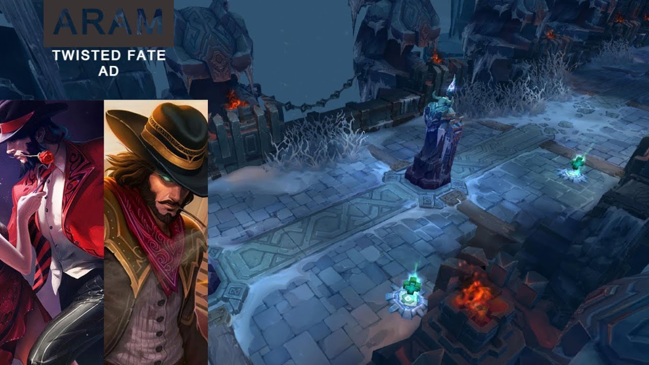 [55] ARAM 2x TWISTED FATE | TF AD PÓS-NERF - YouTube