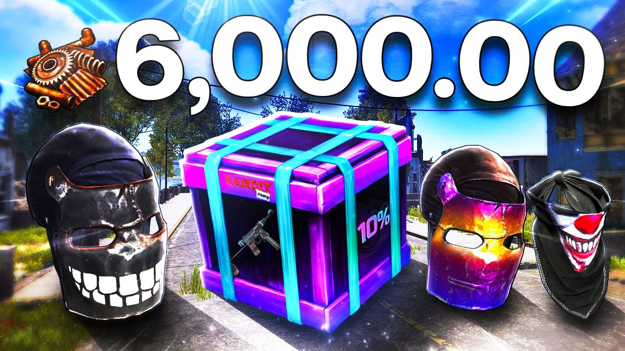 WITHDRAWING $6,000 in RUST SKINS on Bandit Camp! - Rust Gambling - YouTube