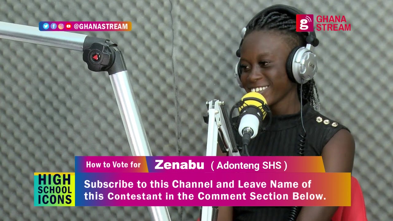 Vote for ZENABU of Adonteng SHS | Face Of High School Ghana - YouTube