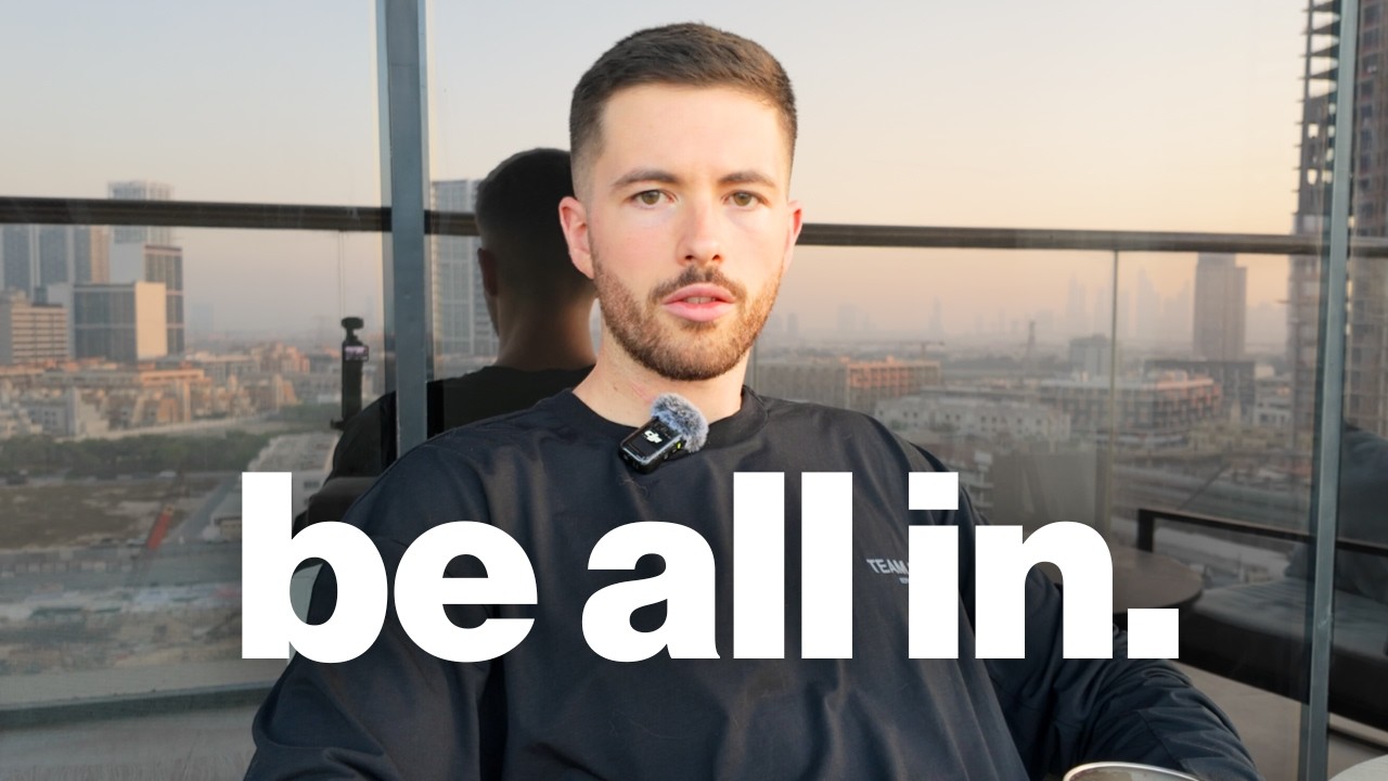 All in: the key to be successful at anything - YouTube