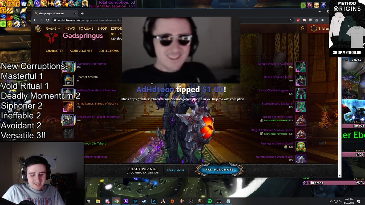 WoW World of Warcraft today moments | Highlights from best streamers ...