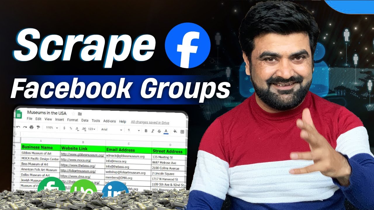 best extension to Scrape Facebook Groups - YouTube