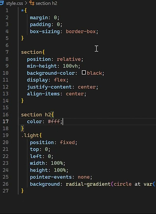 Torch Light Animation πΆπ¦ Using Html And Css Coding Programming