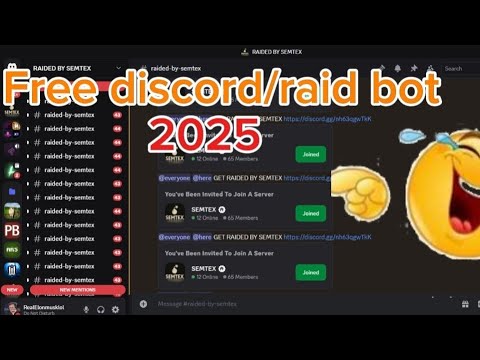 🔥 How to RAID a Discord server fast and easy - YouTube