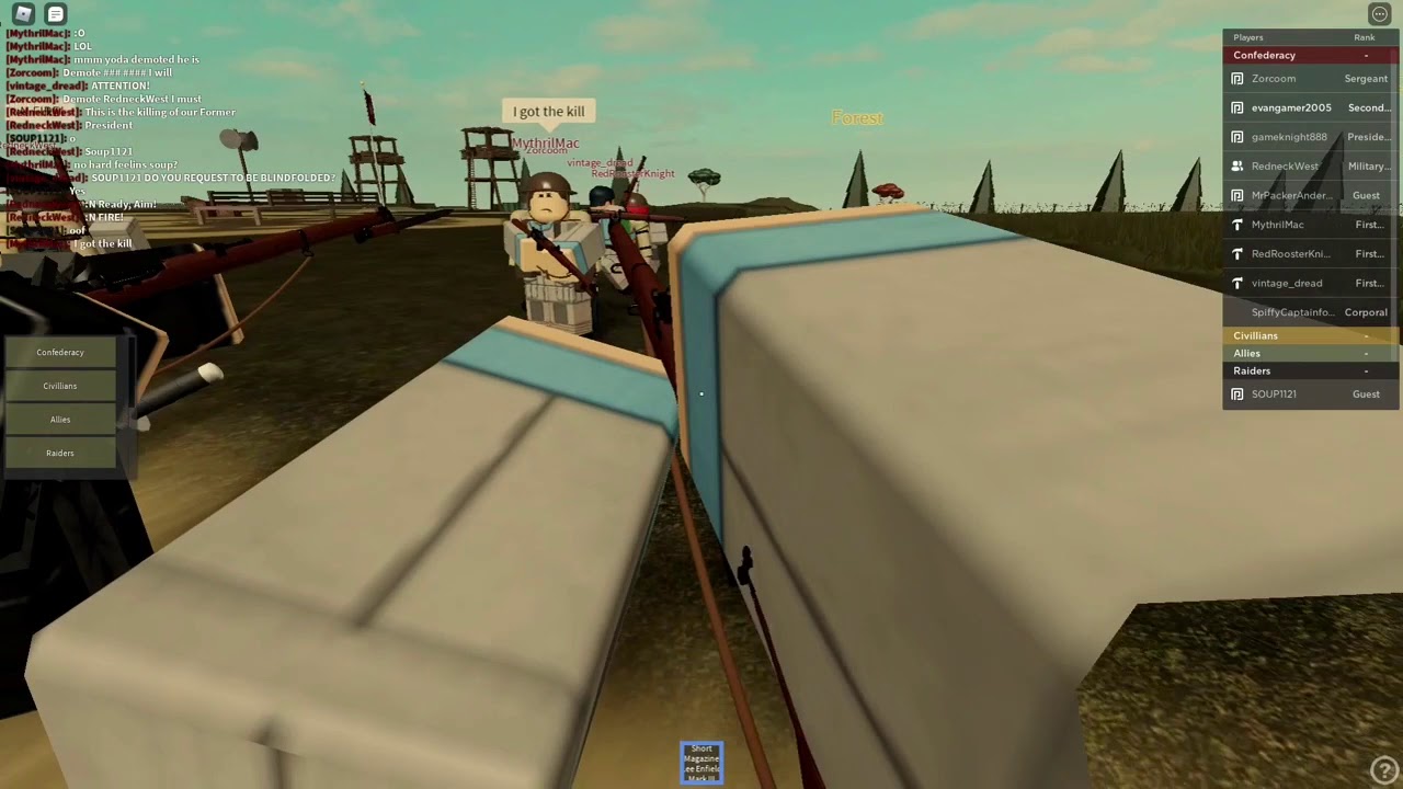 Roblox | Former Confederate President Soup1121 Gets Executed - YouTube