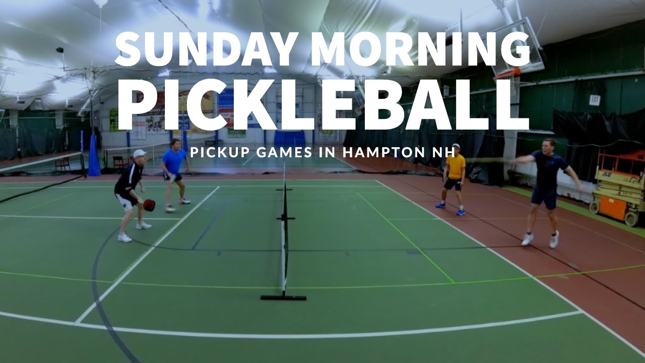 Easy like Sunday morning pickleball - YouTube