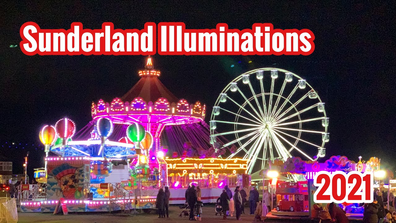 Sunderland Illuminations 2021 - YouTube