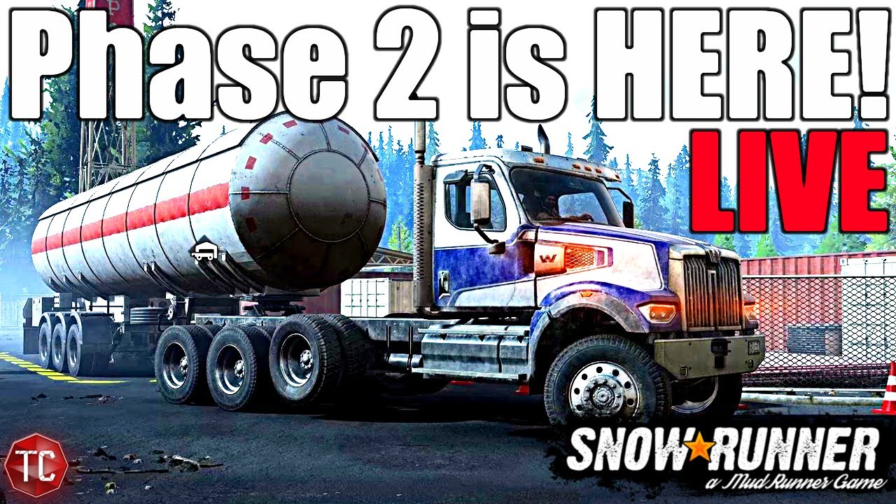 SnowRunner: PHASE 2 IS OUT! NEW WESTERN STAR 49X, NEW MODS, YUKON ...