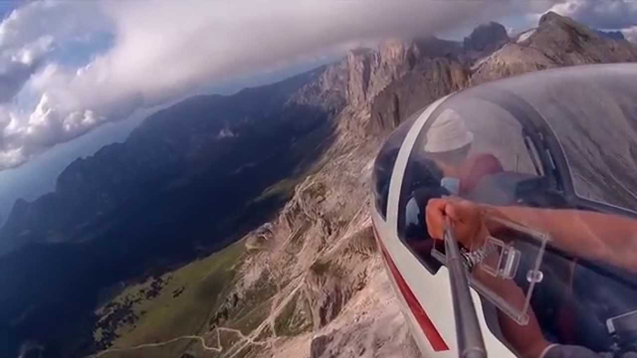 Segelfliegen in den Südtiroler Alpen. Gliding South Tyrol and Dolomites ...