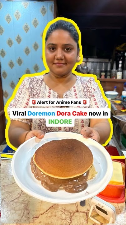 INDORE ka Famous Doremon waala Dora Cake for Rs. 150/- Only l Indore Street Food - YouTube