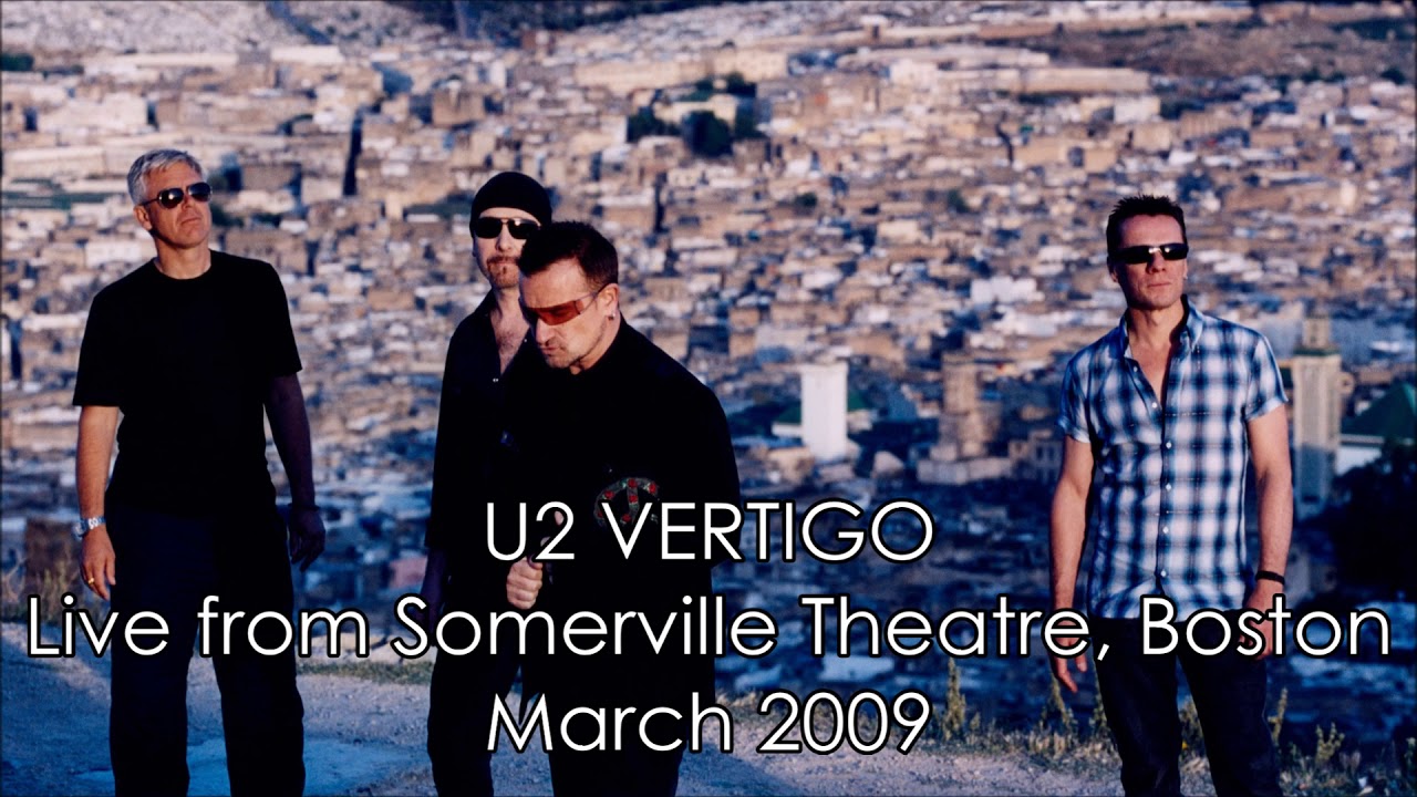 U2 - Vertigo Live from Somerville Theatre 2009 HQ - YouTube