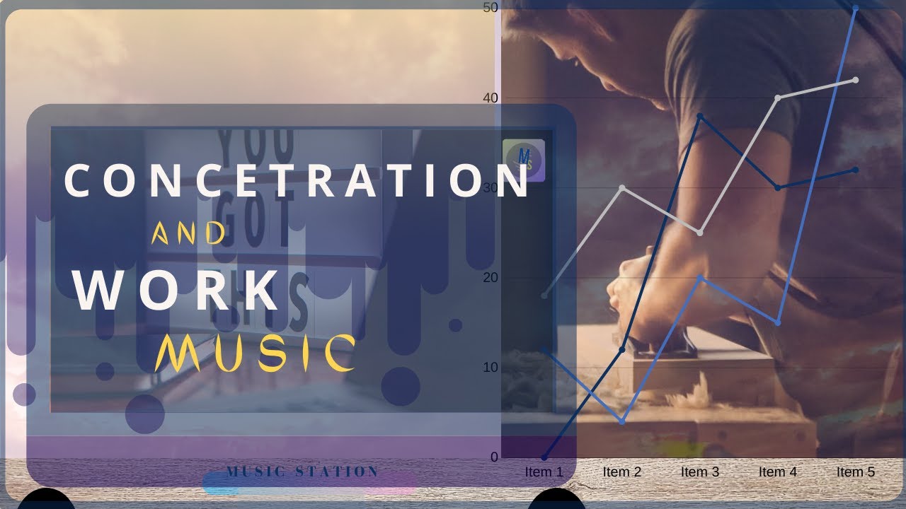 inspirational, concentration music for WORK - YouTube