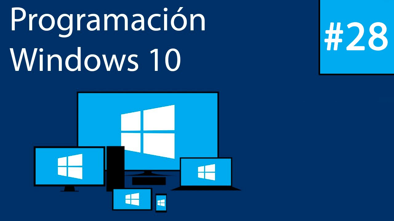 Programando en Windows 10 #28 Aplicaciones en segundo plano - YouTube