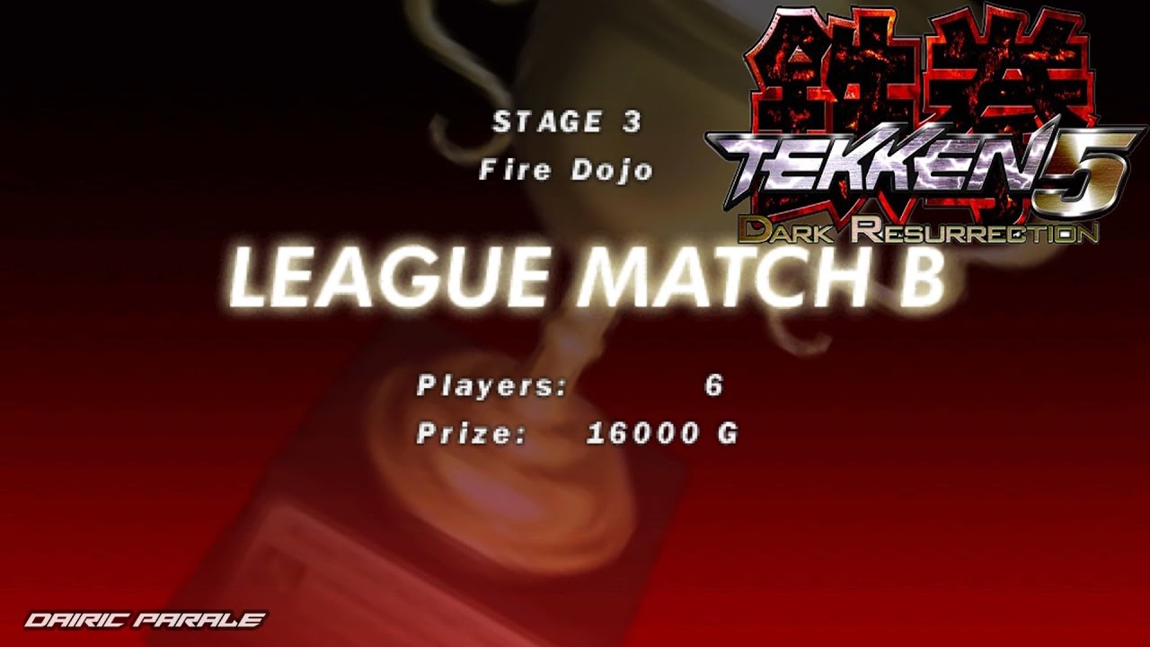 Tekken 5: Dark Resurrection Tekken Dojo: Fire Dojo - YouTube