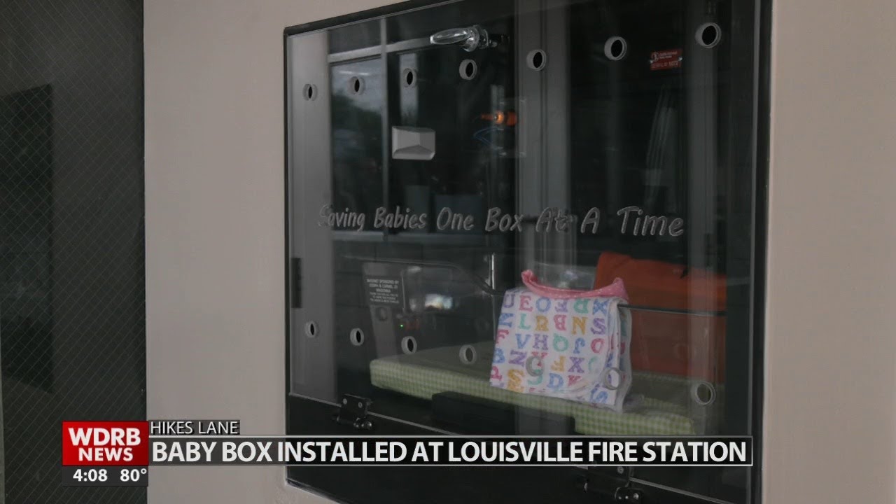 Louisville fire station installs Safe Haven Baby Box in Hikes Lane ...