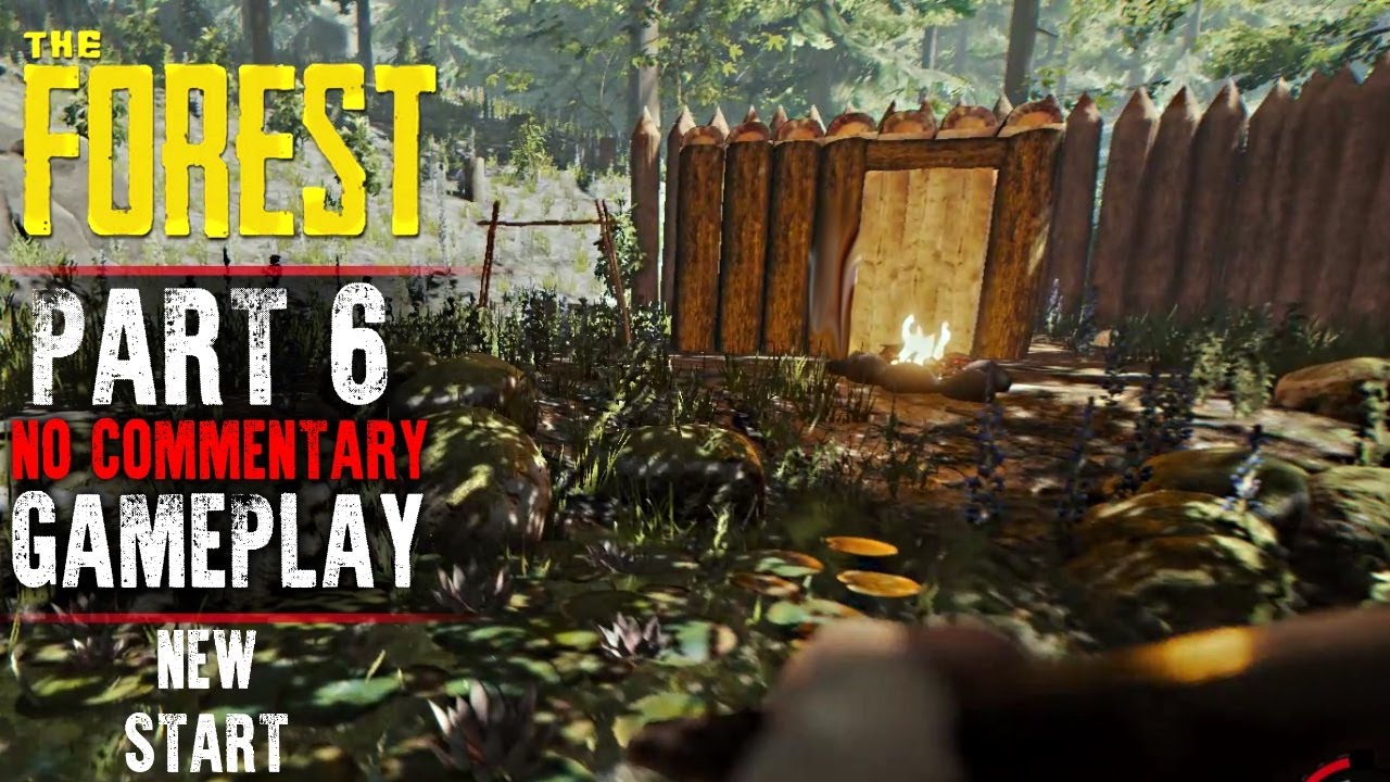 The Forest Gameplay - Part 6 - No Commentary - Starting anew - YouTube