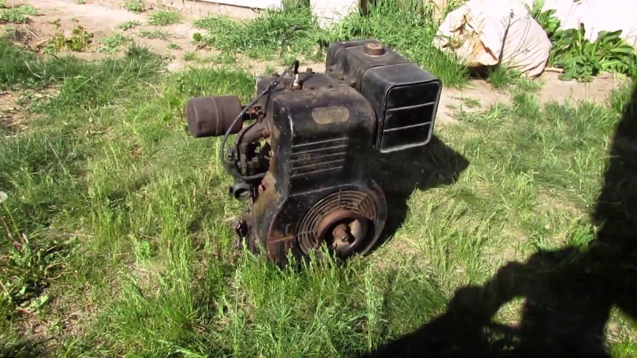 1954 Briggs and Stratton Model 23 from David Bradley - YouTube