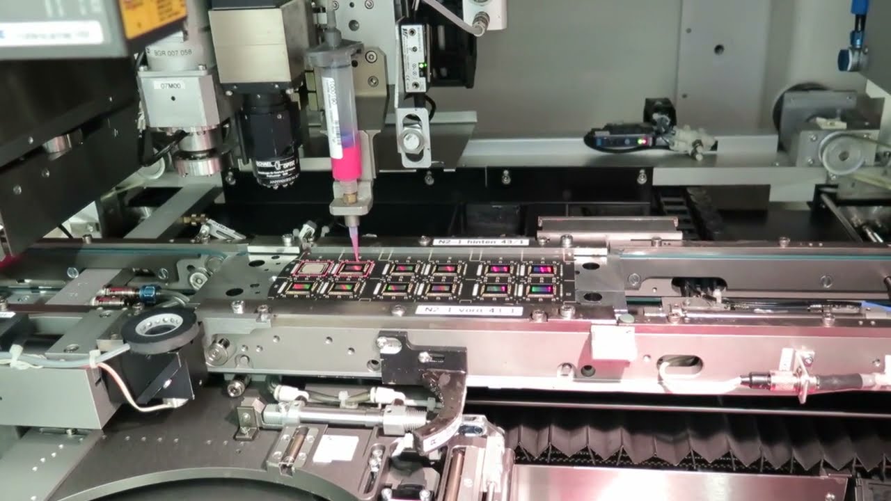 Datacon 2200 APM Die Bonder, 8" (A# 61927) - YouTube