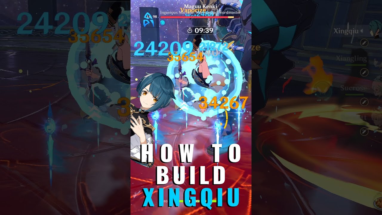 How To Build Xingqiu - Artifacts & Weapons | Genshin Impact - YouTube