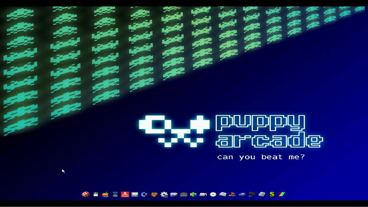 Puppy Arcade 8...Old Skool gaming with the pup..sorted.. - YouTube